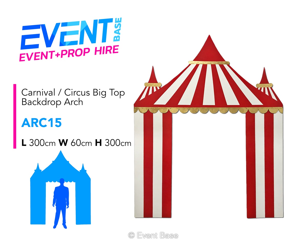 Renting Large Circus Tent EventBase Carnival Circus Big Top Tent