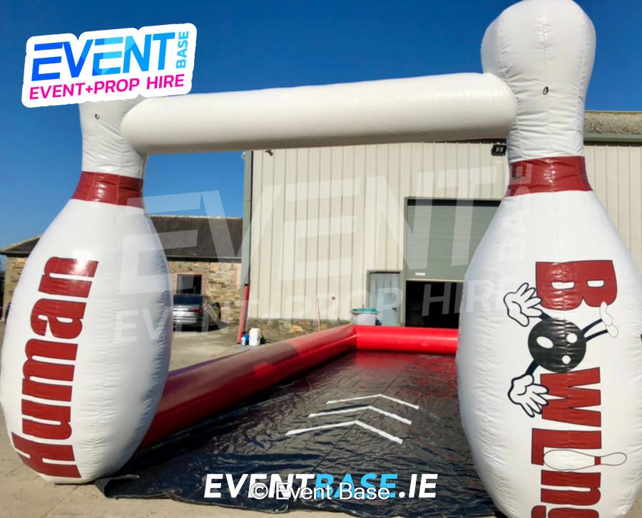 EventBase - Human Zorb Bowling Inflatable Game for Hire in Ireland
