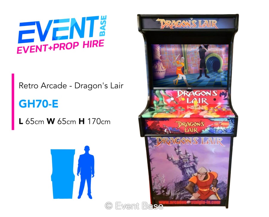 EventBase - Retro Arcade Game Machines for Hire or Rent in Ireland